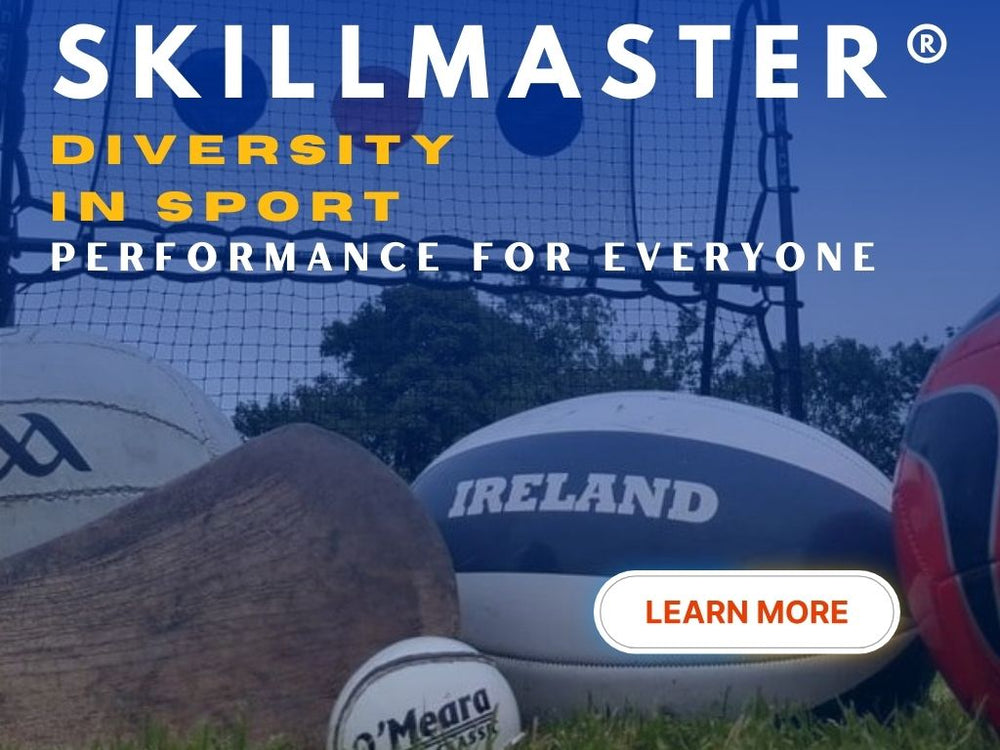 SkillMaster Ball Rebounder by The Kick Co. GAA Gaelic Football Hurling