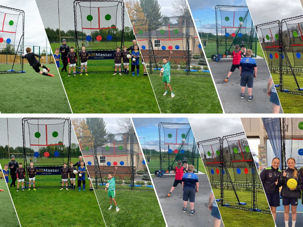 SkillMaster Ball Rebounder by The Kick Co. GAA Gaelic Football Hurling